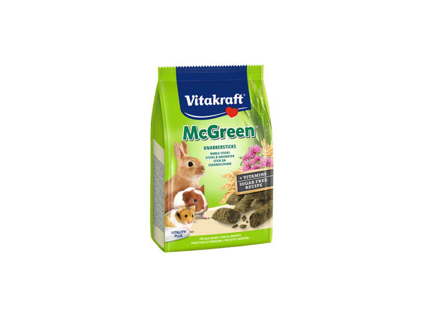 Vitakraft® McGreen® | Chrupiące przekąski małych zwierząt | Vitakraft